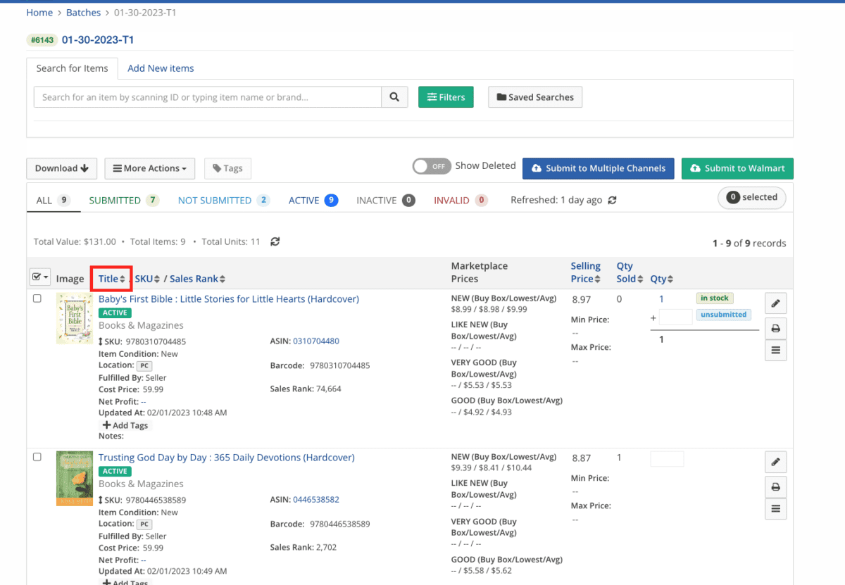 SellerChamp Product Updates – September, 2022